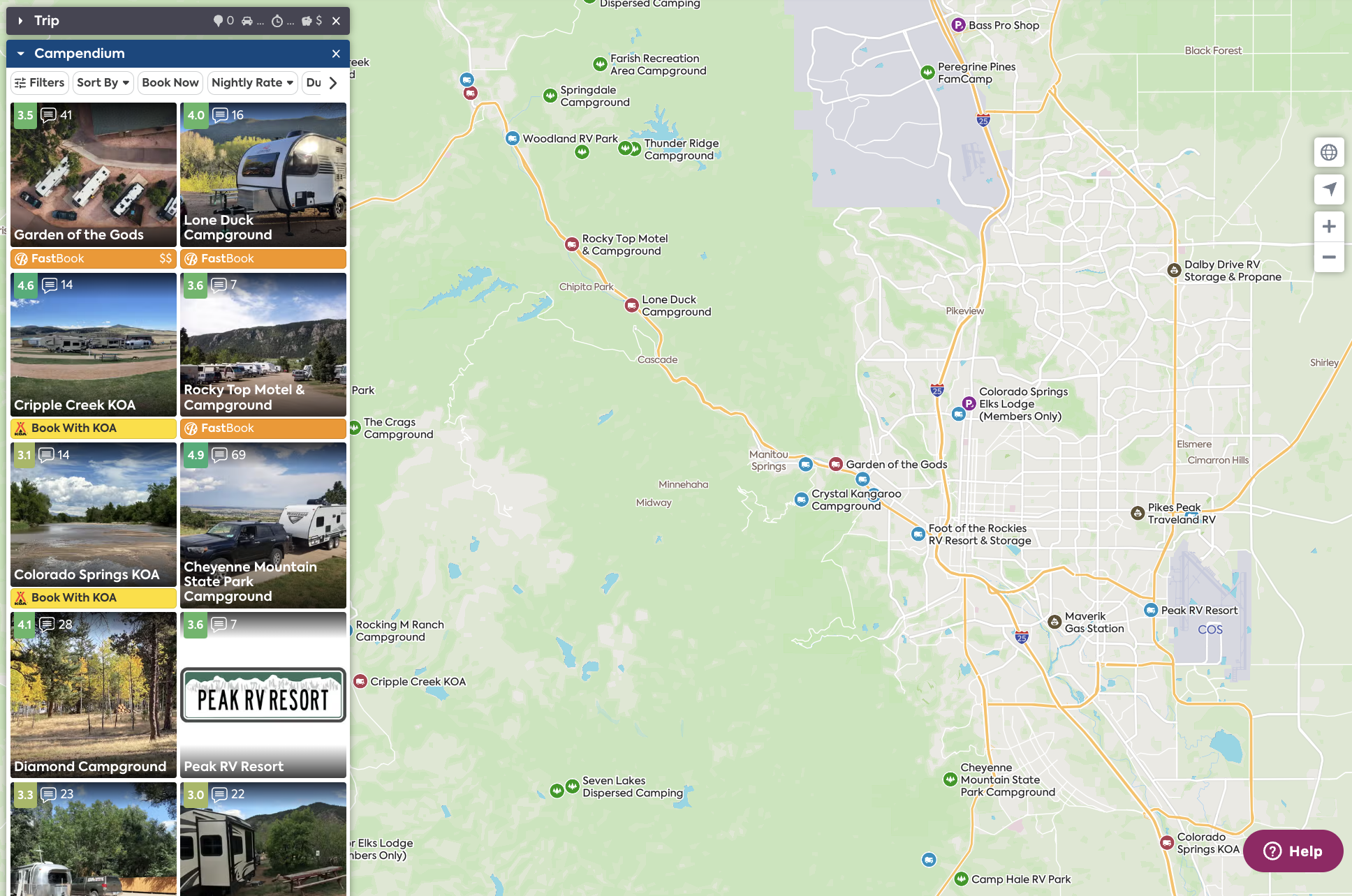 Campendium category map pin colors – Roadtrippers Support