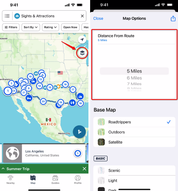 Planning a Trip in Our Mobile App – Roadtrippers Support