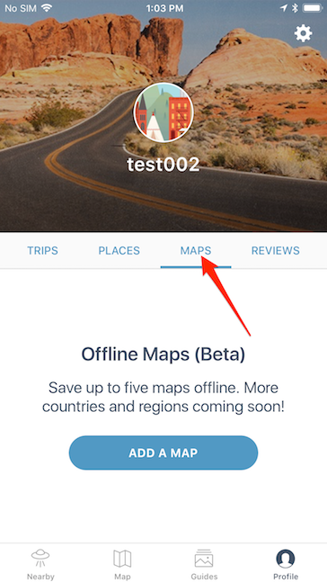 Offline Maps – Roadtrippers Support